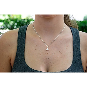 Chelsea Charles CC Sport Soccer Charm Necklace - Silver