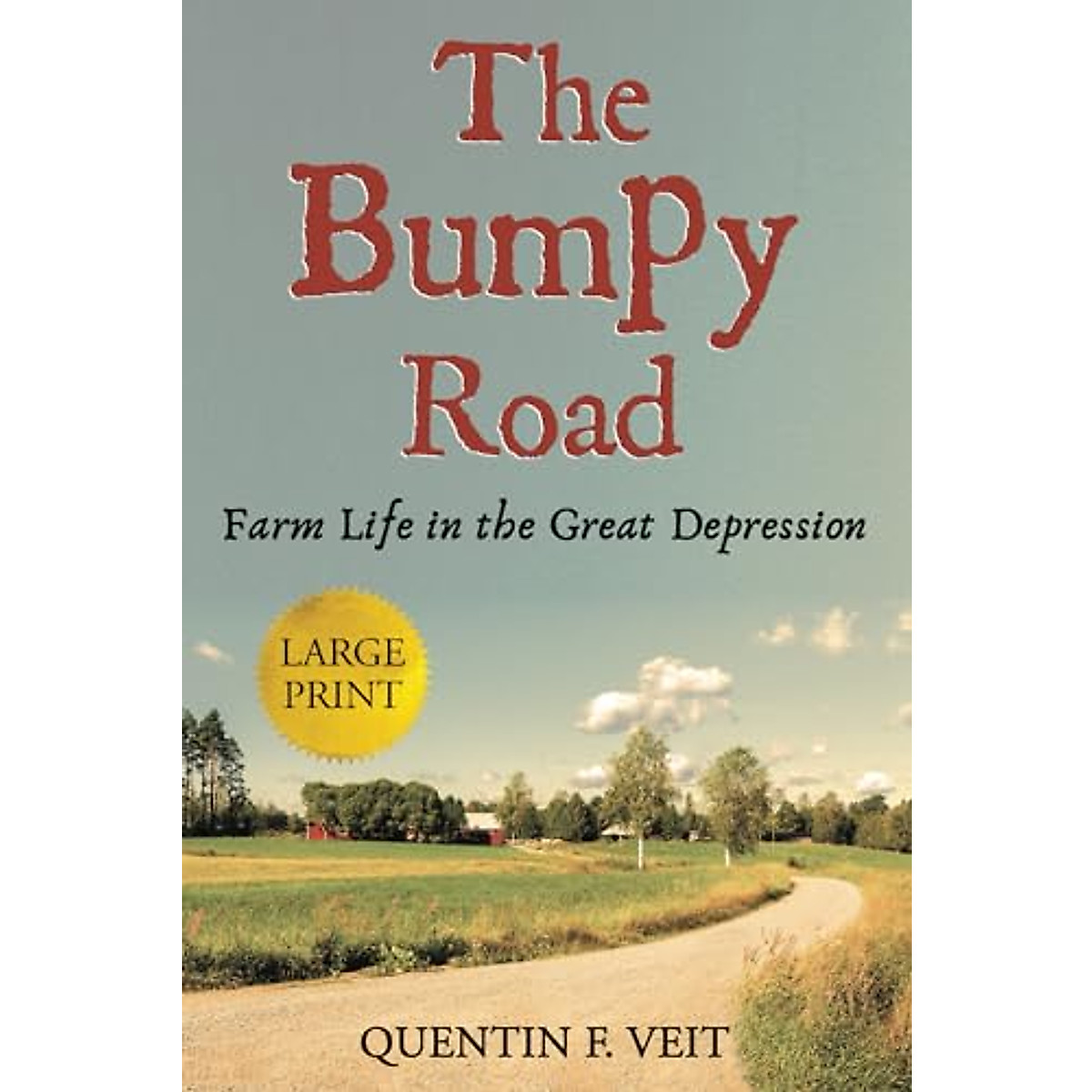 The Bumpy Road (Large Print Edition): Farm Life in the Great Depression