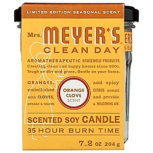 Mrs Meyer's Orange Clove Candle with Sleeve, 1 EA