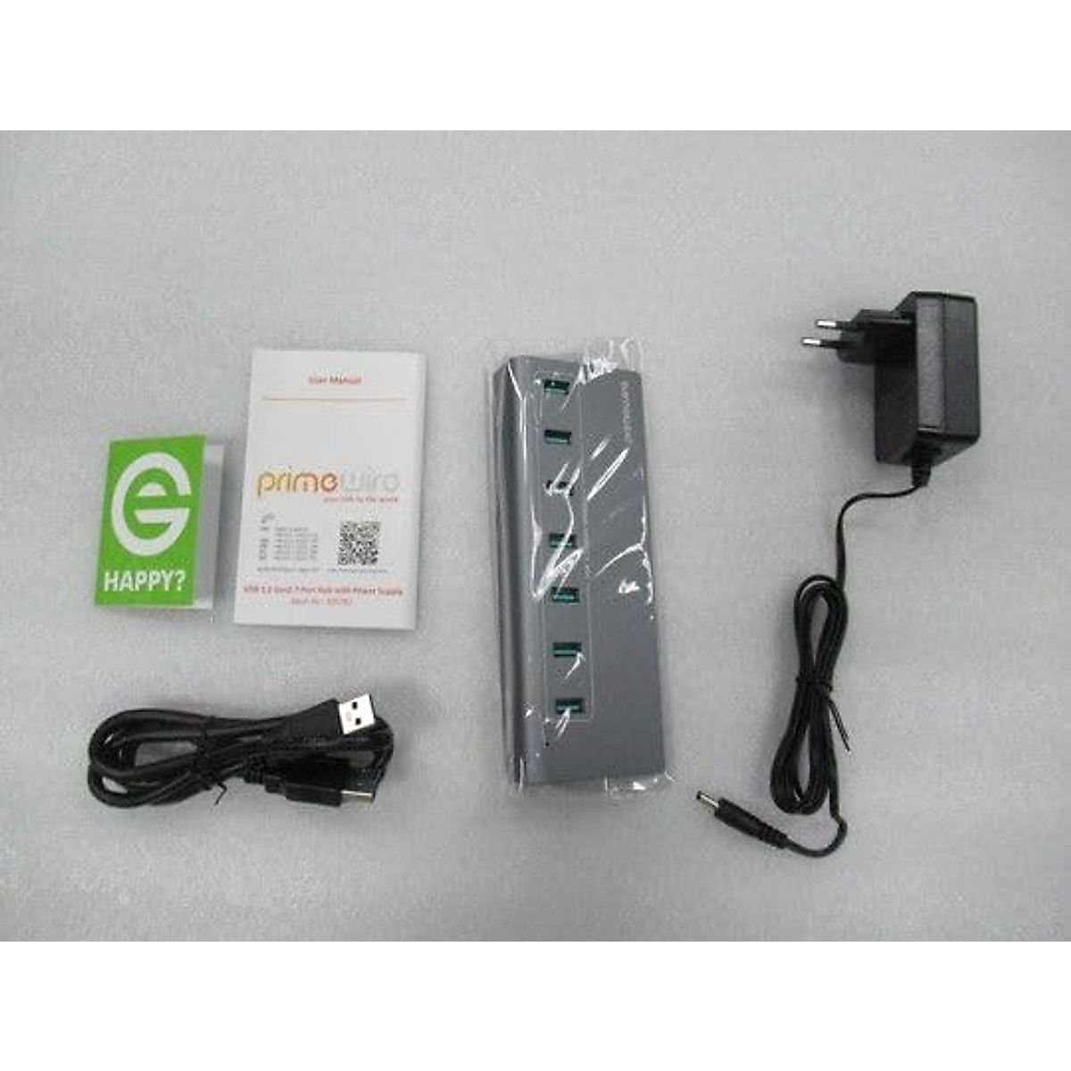 USB 3.0 Hub, Tendak 8 Ports Powered USB Hub Splitterwith Individual On/Off Switches and 5V/4A Power Adapter for PC Laptop HDD Disk Mac Pro/Mini