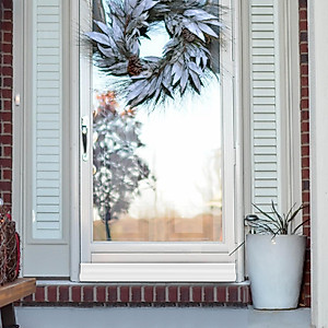 MAXTID Door Draft Stopper 30 Inches for Bottom of Doors Small Size Door Weather Stripping Seal Strip Under Door Sweeps Home Winterizing Products Under Door Draft Blocker