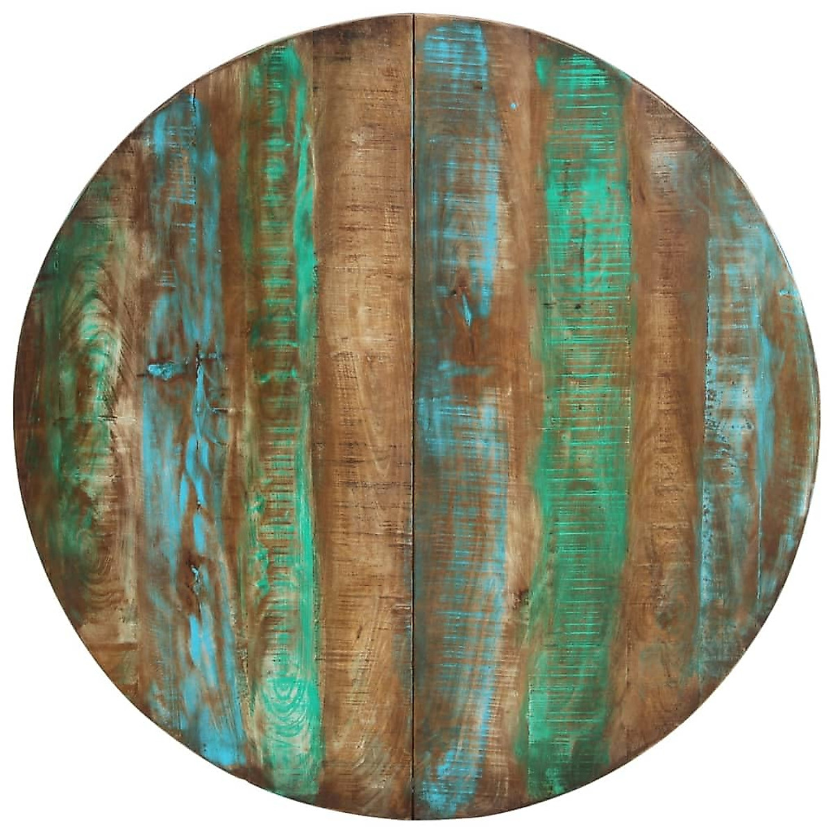 WHOPBXGAD Dining Table,Wooden Kitchen Table, Dining Room Counter Suitable for Small Spaces, Flats, Bars, Restaurants,43.3"x29.5" Solid Wood Reclaimed