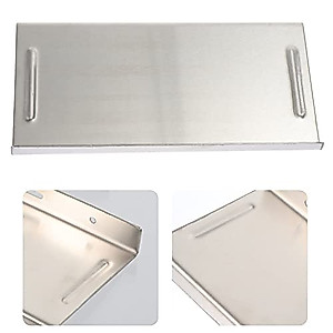 Cabilock Locker Shelf Wall Hanging Shelves Stainless Steel Floating Metal Floating Shelf Metal Bathroom Wall Shelf Shower Wall Shelf Wall Shelves: Metal Hanging Storage Shelves Wall Mounted Shelves