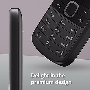 Nokia 225 | GSM Unlocked Mobile Phone | 4G | Black