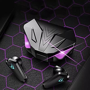 Wireless Bluetooth Gaming Earbuds, Magnetic Case, Phone Compatible