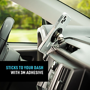 Nite Ize Steelie Orbiter Plus Dash Mount - Magnetic Phone Mount for Car Dashboards - Car Phone Holder Mount - Car Dashboard and Cell Phone Accessories - Phone Mount with Neodymium Magnets