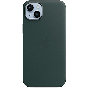 Apple iPhone 14 Plus Leather Case with MagSafe - Forest Green