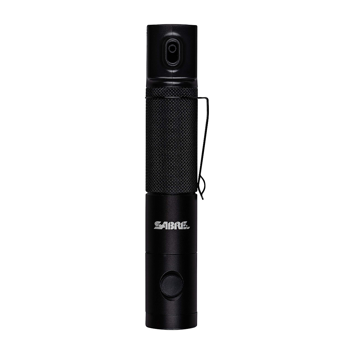 SABRE PepperLight 2-in-1 Flashlight Pepper Spray, Ultra-Bright 750 Lumen Flashlight, Visible Up To 540-Feet (165-Meters), Protect Aginst Multiple Threats with 25 Bursts, IPX6 Water-Resistant Rated