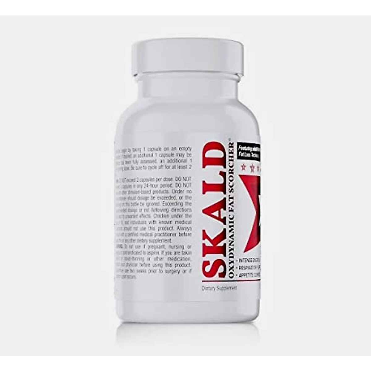 SKALD Thermogenic Fat Burner - Weight Loss Pills, Appetite Suppressant, Mood & Energy Booster with Respiratory Support - Premium Fat Burning Green Tea Extract, Juniper Berry Extract & More – 60 caps