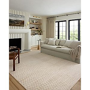 Loloi II Kamala Collection KAM-05 Ivory/Natural, Transitional 7'-10" x 10' Area Rug