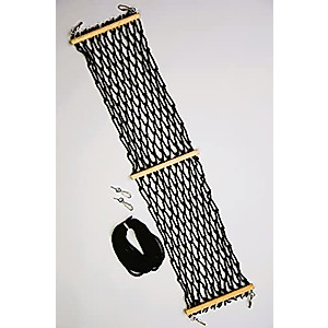 BuyLover -Chameleon Accessories cage, Reptile Hammock Climbing- Bird Ladder, Bearded Dragon, Hamster Bridge, Chicken coops Swing, Rat Toys, Parakeet, Terrarium Decor- 1 pc 22" H x 5" L