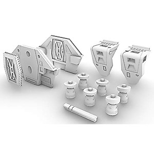 Paragrafix 2001 A Space Odyssey - Moon Bus Thruster and Rocket Set ( PGX128 )