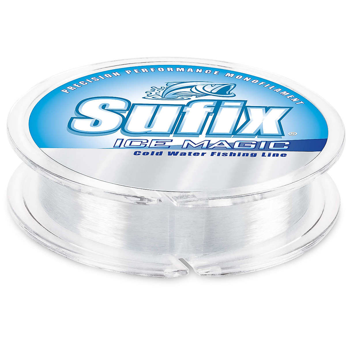 Sufix Ice Magic 100 YD Spool (Clear, Size- 8 lb)