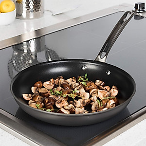 VIKING Culinary Hard Anodized Nonstick Fry Pan, 10 Inch, Ergonomic Stay-Cool Handle, Dishwasher, Oven Safe, Works on All Cooktops including Induction