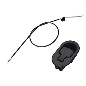 FASTROHY Recliner Handle Release Lever Trigger Replacement Cable Lounge Sofa Chair, Black