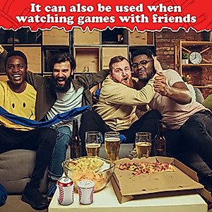 12 Packs Baseball Can Sleeves Neoprene Beer Bottle Cup Insulator Baseball Birthday Party Supplies Reusable Baseball Lovers Gifts for Hot and Cold Drinks Soda Game Party (5.1 x 4 Inch)