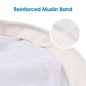 RESTCLOUD Advanced Insect and Butterfly Net, Crushable Pocket Butterfly Net, Detachable Push-Fit Handle and Muslin Band Hoop, Full Extend to 56 Inches