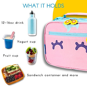 TWISE SIDE-KICK LUNCH BAG FOR SCHOOL OR TRAVEL (UNICORN)