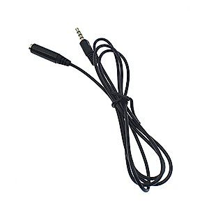 YQSDG 3.5mm Male to Female Headphone Extension Cable 4-Pole 3 Ring TRRS 1M/3Ft for Audio Extension Connecting Card Wwipers to Mobile Devices