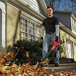 AVID POWER Leaf Blower, 20V Cordless Leaf Blower with 2.0Ah Battery and Charger, 130 MPH Electric Leaf Blower Light Duty