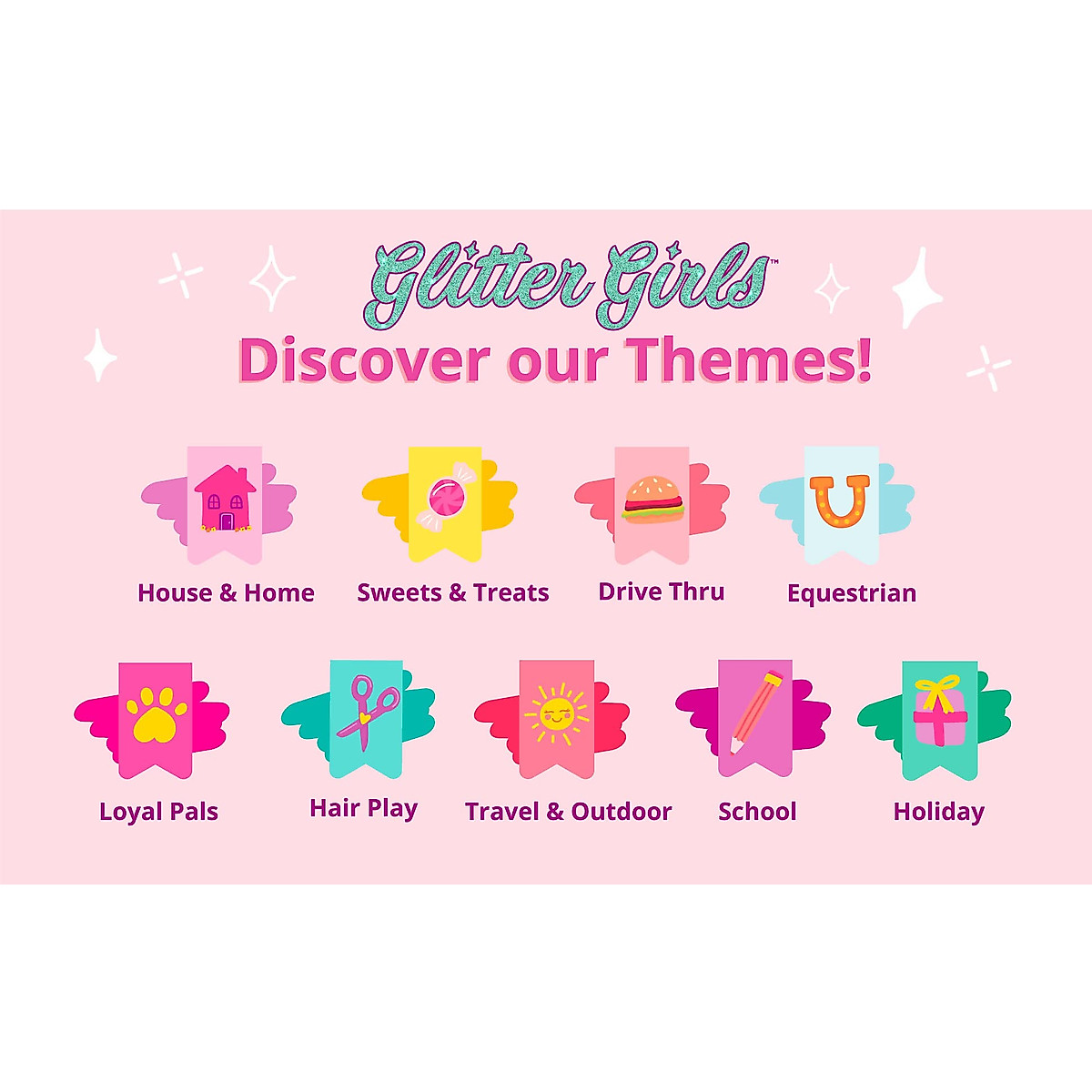 Glitter Girls - Sashka 14-inch Poseable Fashion Doll for Girls Age 3 & Up