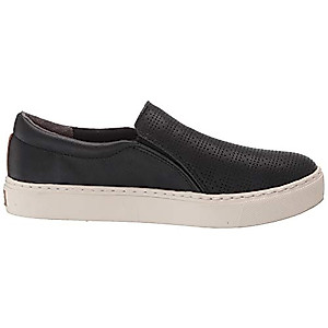 Dr. Scholl's Shoes Womens No Chill Platform Slip On Fashion Sneaker,Black Smooth,9