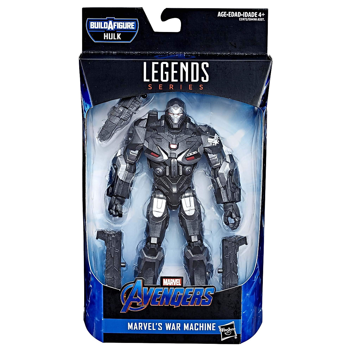 Avengers Marvel Legends Series Endgame Marvel's War Machine 6" Collectible Action Figure Toy for Ages 6 & Up (E3972)