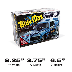 MPC Blue Max Long Nose Mustang Funny Car 1:25 Scale Model Kit