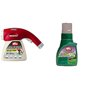 Ortho Dial N Spray Multi-Use Hose-End Sprayer Weed B Gon Chickweed Clover & Oxalis Killer for Lawns Concentrate