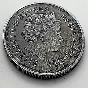 Commemorative Coin Roman Empire Ancient Greek Poseidon Nickel and Silver Commemorative Coin Trident Commemorative Coin