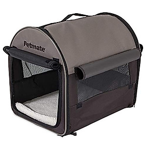 Petmate Portable Pet Home, Small, Dark Taupe/Coffee Grounds Brown