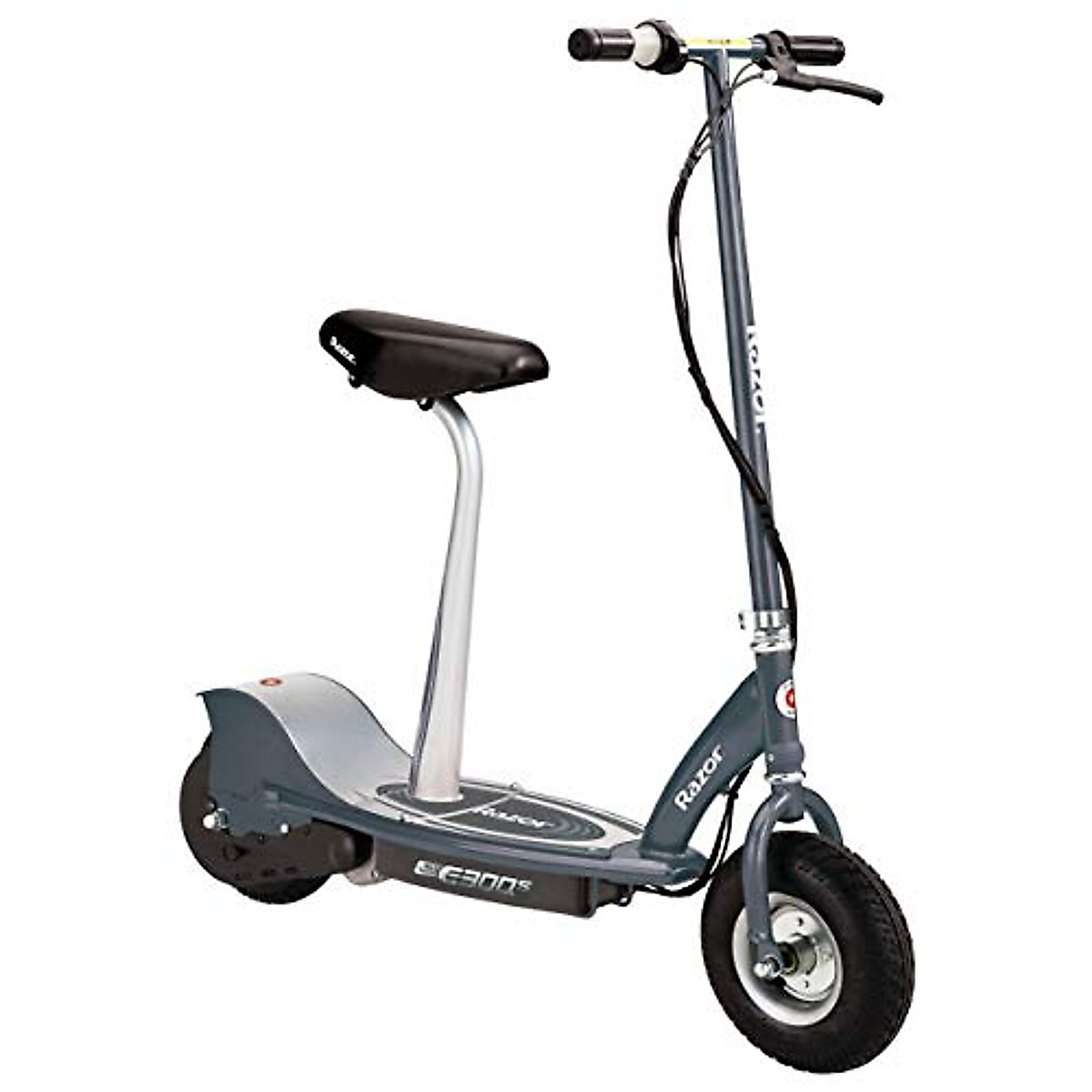 Razor E300S Seated Electric Scooter - Matte Gray 41 x 17 x 42-Inch