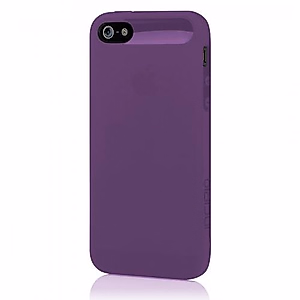 Incipio iPhone 5 5S SE Case, NGP [Flexible TPU] Authentic Shockproof Ultra-Thin Slim Cover - Translucent Indigo Violet