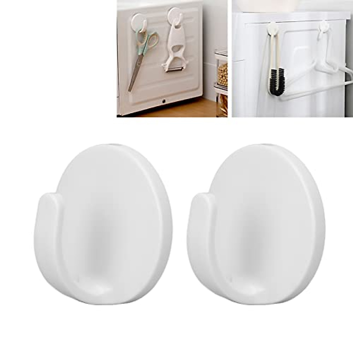 Talany Magnetic Hanger Hook, Waterproof Magnetic Hanger Strong Durable for Metal Door for Bathroom for Washing Machine