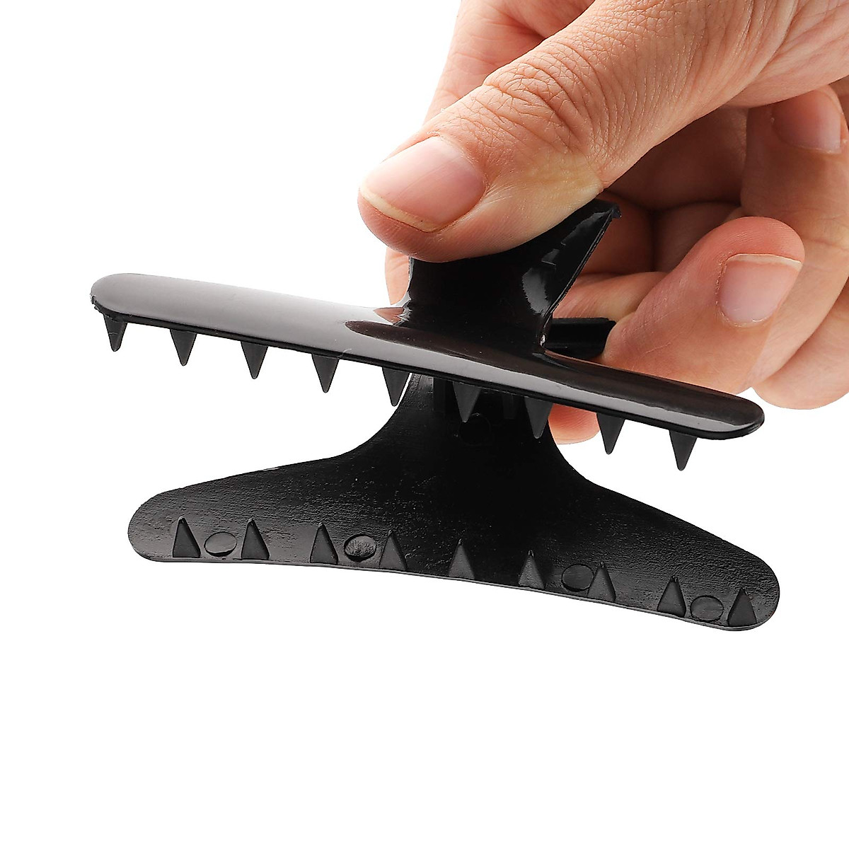 Yarlung 48 Pack Butterfly Hair Clamps, Hair Claw Clips Salon Hair Barrettes for Styling, Sectioning, Cutting and Coloring, Black