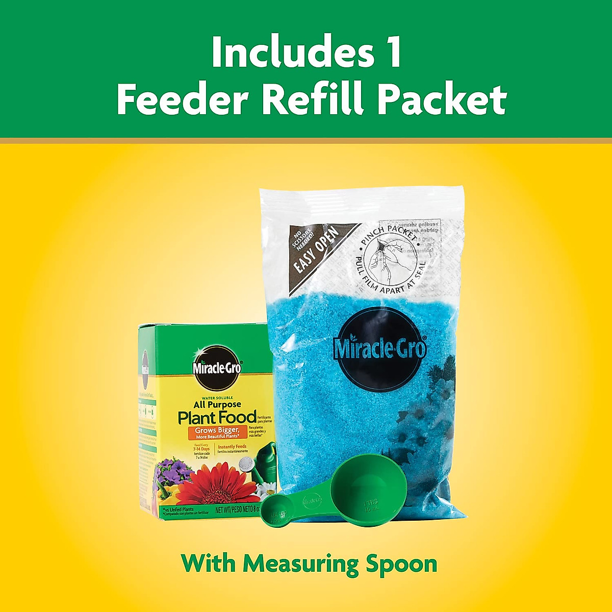 Miracle-Gro Water Soluble All Purpose Plant Food, Fertilizer for Indoor or Outdoor Flowers, Vegetables or Trees, 8 oz.