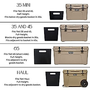 CoolerPro - Cooler Dividers Compatible with YETI Tundra, Made in USA