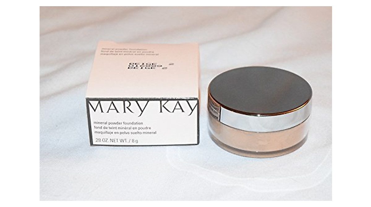 Mary Kay Mineral Powder Foundation Beige 2 - Natural, Matte Finish