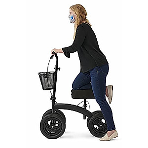 Medline All-Terrain Knee Walker, 350 lb Weight Capacity