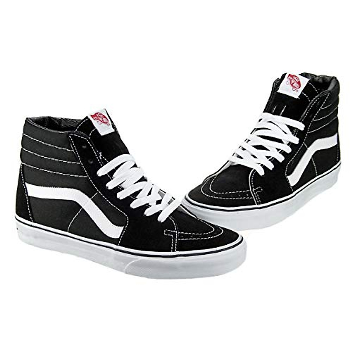 Vans SK8-Hi(tm) Core Classics, Black/White, 6.5 D(M) US Men/8 Women