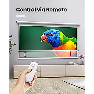 Anker Nebula Cosmos Max 4K UHD TV Home Theater/Entertainment Projector with Nebula 100-Inch Projector Screen