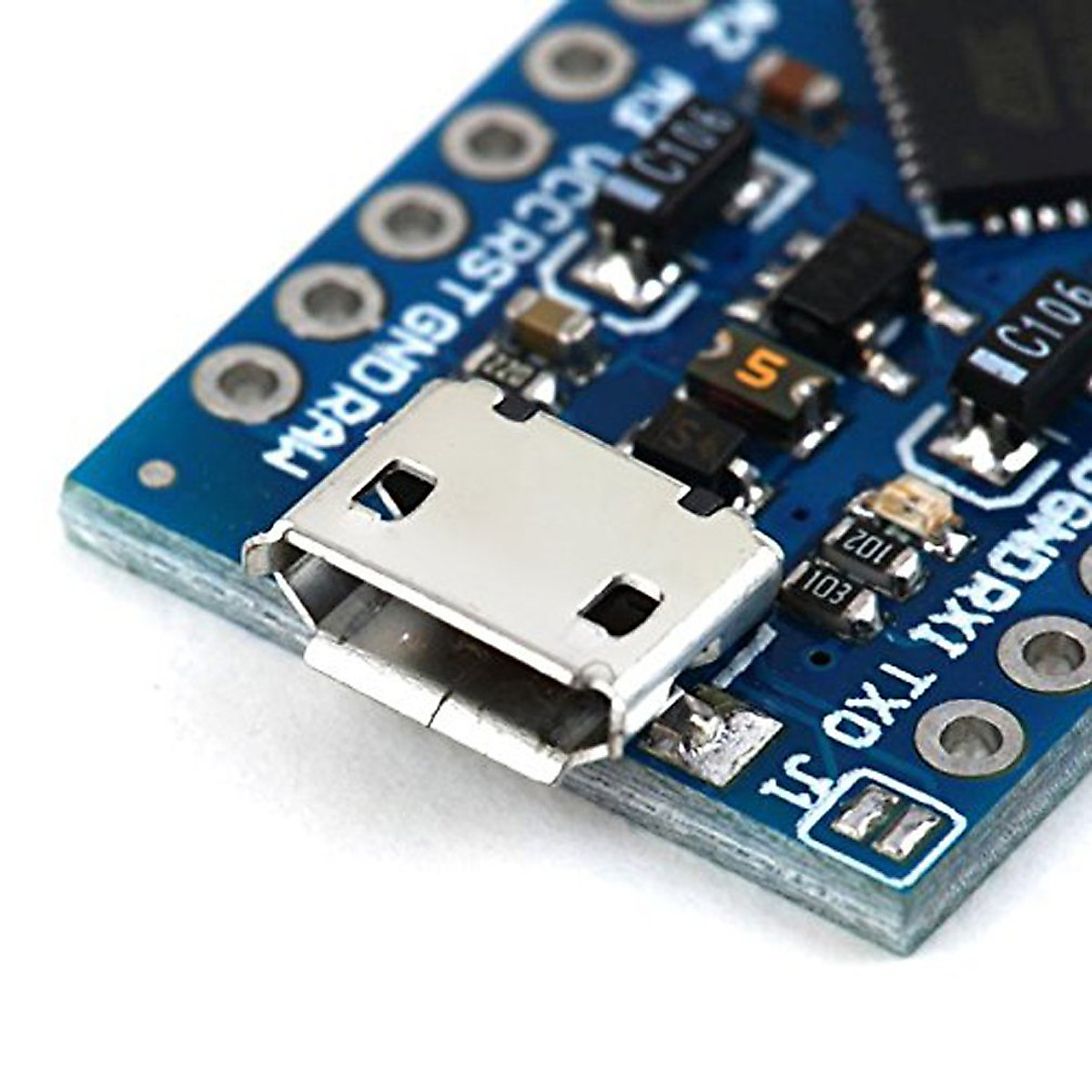HiLetgo 3pcs Pro Micro Atmega32U4 5V 16MHz Bootloadered IDE Micro USB Pro Micro Development Board Microcontroller Compatible to Arduino Pro Micro Serial Connection with Pin Header