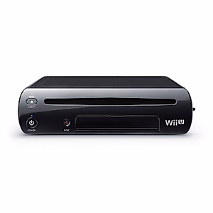 Nintendo Wii U Console 32GB Basic Set - Black (Renewed)