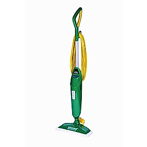 Bissell Commercial-BGST1566 Steam Mop Power Steamer, 12.5" wide, comes with Two soft pads for every day and one scrubby pad for heavy messes,Green