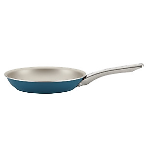 Ayesha Curry Home Collection Nonstick Cookware Pots and Pans Set, 9 Piece, Twilight Teal