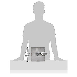 Kraft Tool CC026 8"x8" SS Walking Seamer/Groover 1/2"R 3/4"D w/Thread Handle Socket