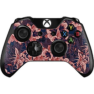 Skinit Decal Gaming Skin compatible with Xbox One Controller - Originally Designed Dark Tapestry Floral Design