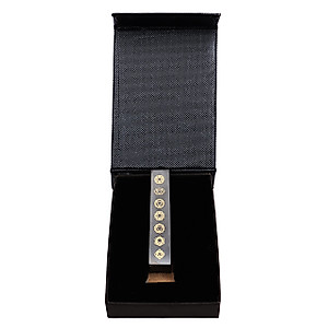 VRIJAN Crystals. Crystals And healing Stones. Healing Crystals. Chakra Gemstones. Black Obsidian Crystal Gift Chakra Symbols Engraved Wand in Big Size And Beautiful Gift Box.