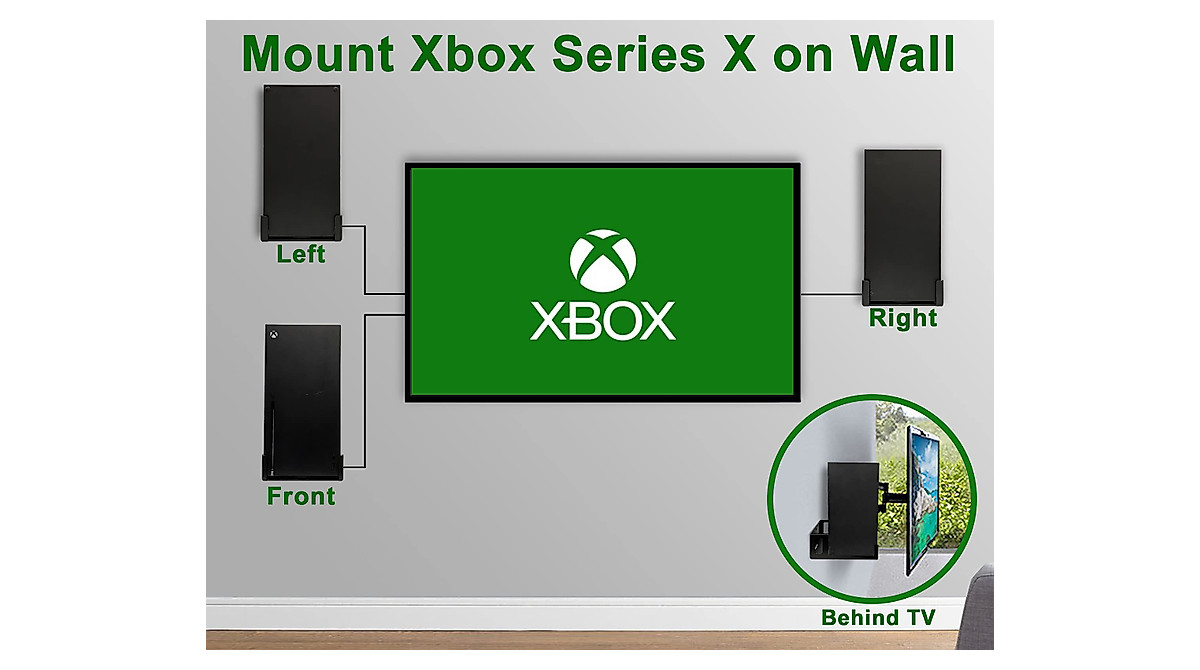 Wall Mount for Xbox Series X - Space-Saving Gaming Shelf