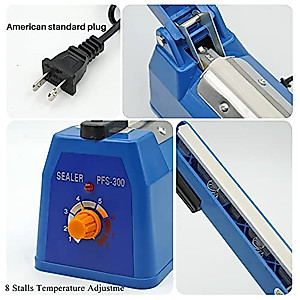 12 Inch Impulse Bag Sealer Handheld Heat Sealer Machine for Bag Sealing Packing Shrink Wrap Machine